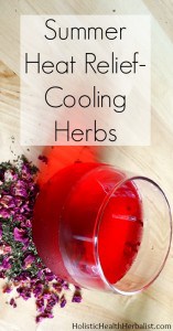 Summer Heat Relief- Cooling Herbs - Holistic Health Herbalist